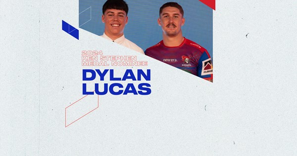 Lucas nominated for Ken Stephen Medal | Knights