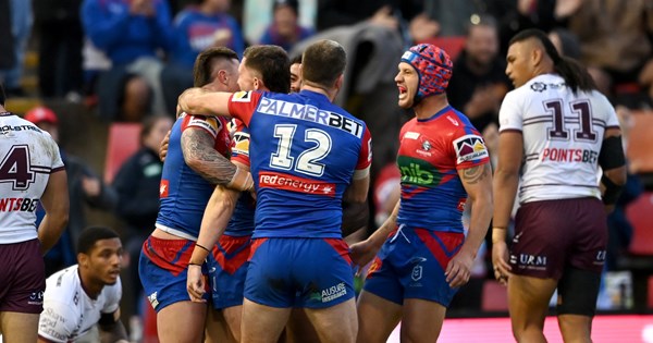 Knights continue home form with win over Manly in D-Saf's 150th | Knights