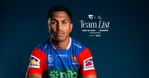 Round 26 NRL team list | Knights