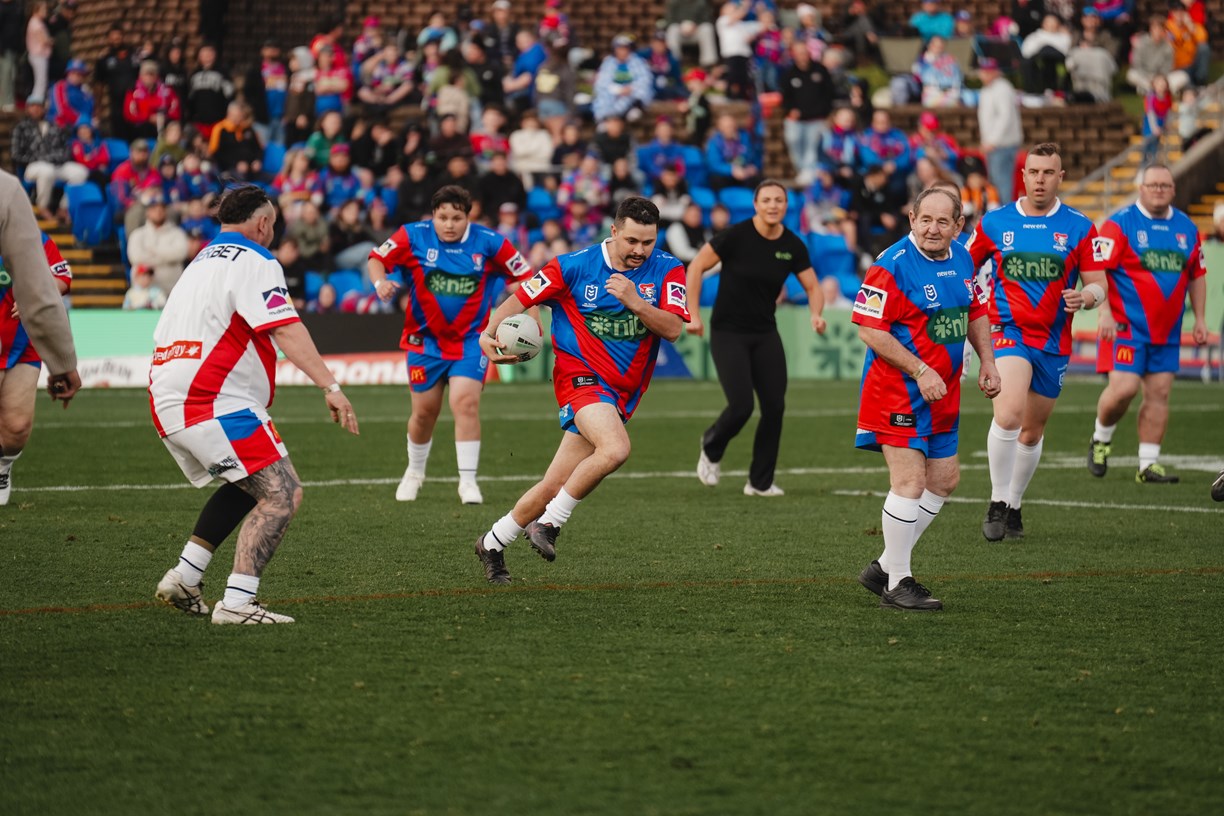 nib Game Changer Program takes to McDonald Jones Stadium! | Knights