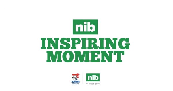 Vote: nib Inspiring moment of the month | Knights