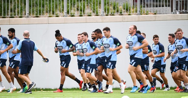 Knights duo join Blues training in bid to hit Origin level | Knights