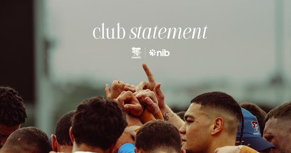 Club Statement | Knights