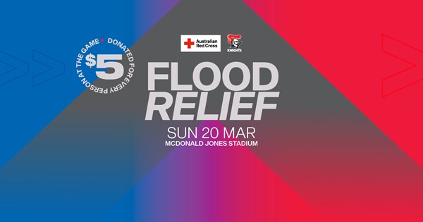 Red Cross Flood Relief | Knights