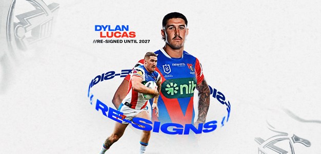 Official NRL profile of Dylan Lucas for Newcastle Knights | Knights