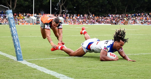 Match Highlights: Wests Tigers v Knights | Knights
