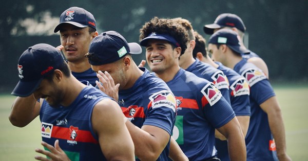 Newcastle Knights smiling their way through summer pre-season | Knights