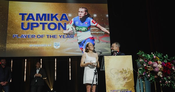 Upton named Knights NRLW Player of the Year | Knights