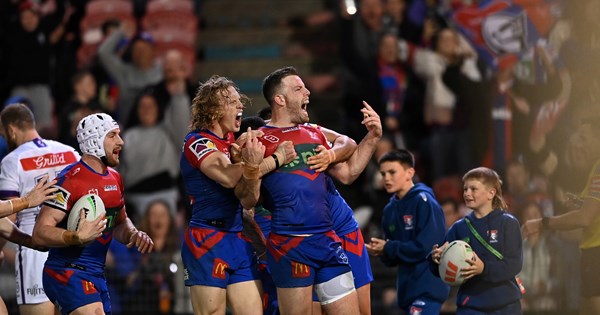 Knights end eight-year drought with victory over Melbourne | Knights