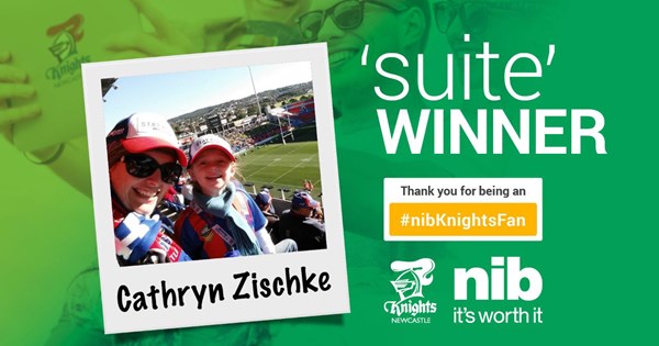 Zischke family win #nibKnightsFan | Knights